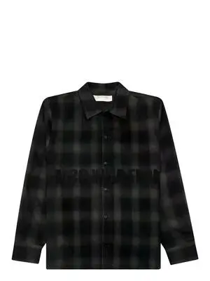 6 MONCLER 1017 ALYX 9SM Plaid-pattern Shirt