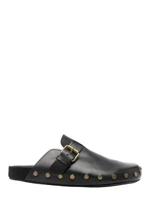 Isabel Marant Mirvin Studded Mules - Black