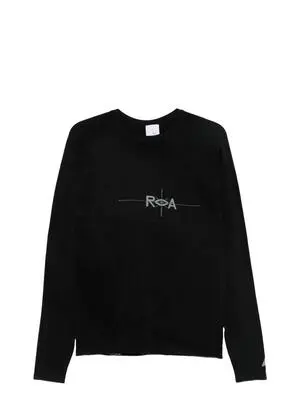 ROA Logo Long-sleeve Top - Black