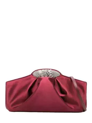 GIUSEPPE ZANOTTI Crystal-embellished Clutch - Pink