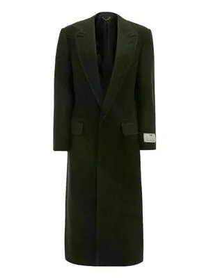 Victoria Beckham Wool Coat - Green