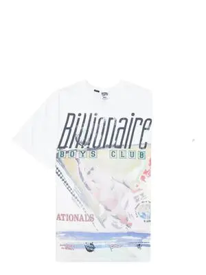 BILLIONAIRE BOYS CLUB Sighting Graphic-print T-shirt - White