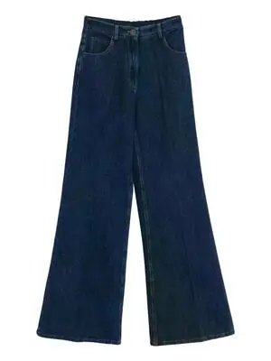 FORTE_FORTE Five-pocket Wide-leg Jeans - Blue