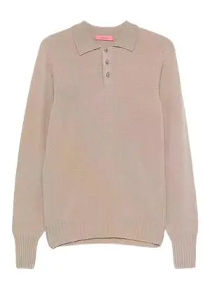 DRUMOHR Polo-neck Sweater - Neutrals