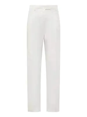 SALVATORE FERRAGAMO Pressed-Crease Trousers