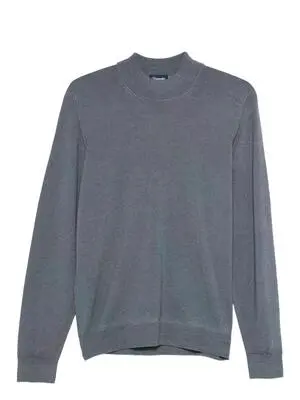 DRUMOHR High-neck Long Sleeve Sweater - Grey
