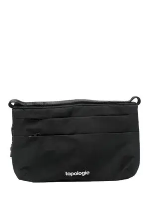 TOPOLOGIE Zip-fastening Clutch Bag - Black