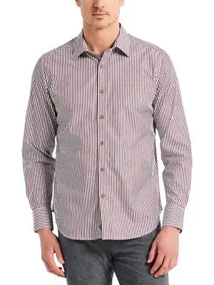 Robert Graham Greenwich Button Down Shirt - Burgundy