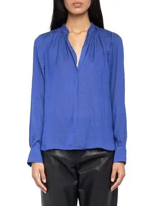 Zadig&Voltaire Tink Satin Top - Electric