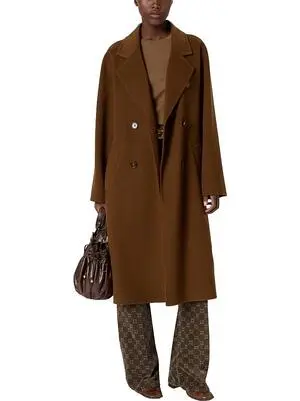 Gerard Darel Milena Wool Coat - Brown