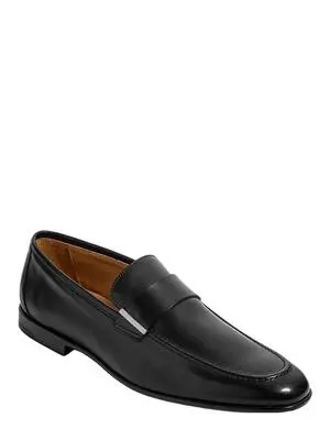 To Boot New York Leather Slip-on Loafers - Black