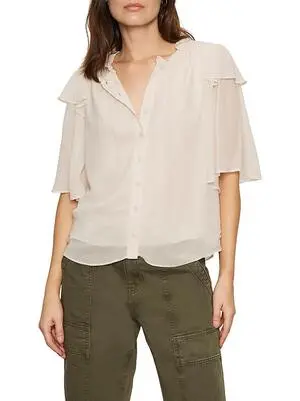 Sanctuary Deja Vu Blouse - Light Oat