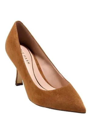 Cole Haan Vivica Pumps - Tobacco Suede
