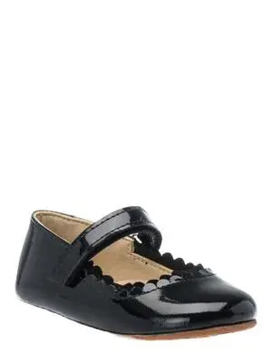 ELEPHANTITO Aria Mary Jane Flat - Black