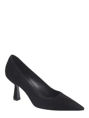 STUART WEITZMAN Supersculpt 75 Pointed Toe Pumps Z/dnu Black Suede