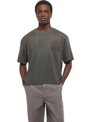 Helmut Lang Patch Tee - Moss