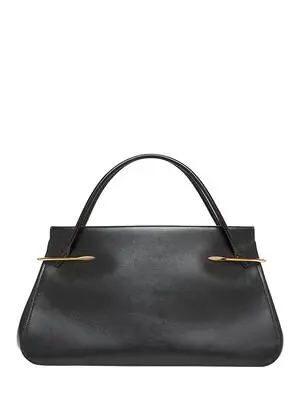 Givenchy Large Smooth Leather Shoulder Bag - Black