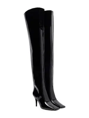 Stella McCartney Eve Alter Mat Over-the-knee Boots - Black