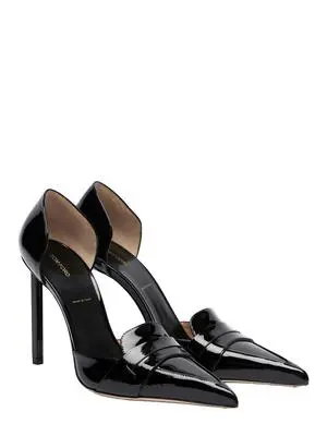 TOM FORD Patent Leather Pumps - Black