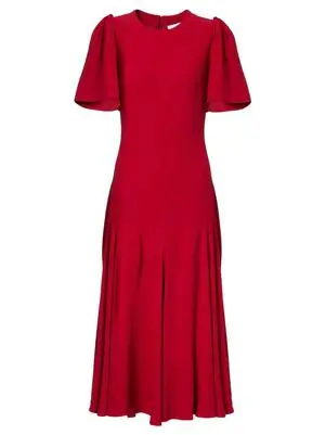 Alexander McQueen Midi Dress - Red