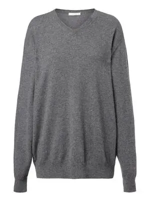 THE ROW Ligeia Cashmere Sweater - Grey