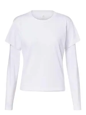 LESET Cotton Top Set Of 2 - White