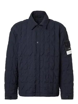 Stone Island Ghost Quilted Jacket - Blue