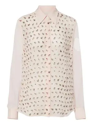 Dries Van Noten Embellished Shirt - Pink