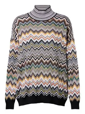 Missoni Zigzag Patterned Sweater - Multicoloured