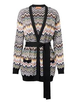 Missoni Zigzag Belted Cardigan - Multicoloured