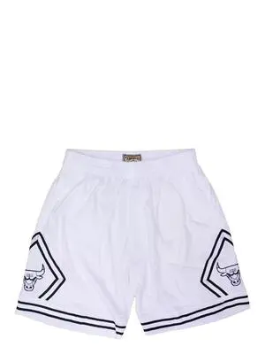 Mitchell & Ness 1997/98 Chicago Bulls Swingman Shorts - White