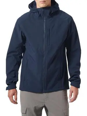 Helly Hansen Paramount Water Resistant Hooded Softshell Jacket - Navy