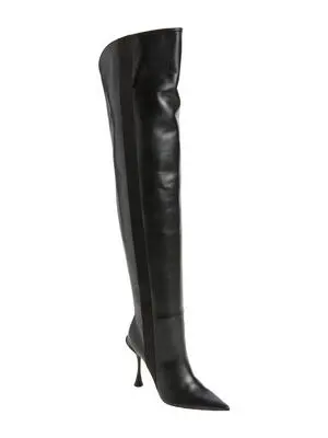 BETZÁBE Bree Pointed Toe Thigh High Boots