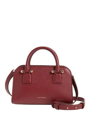 Strathberry Mini Georgia Leather Tote - Oxblood