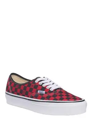 Valentino Garavani X Vans Authentic Low Top Sneakers - Rouge/nero