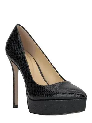 Jessica Simpson Sinelia Pointed Toe Platform Pumps Black Gsnkll