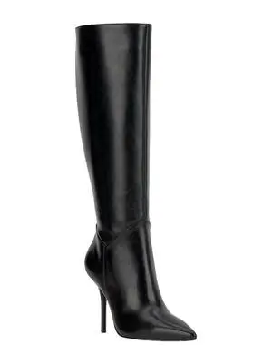 Jessica Simpson Knee High Stiletto Boots - Black