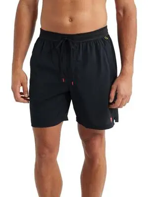 FLORENCE Airtex Shorts - Black