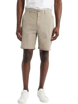 FLORENCE All-purpose Stretch Nylon Hybrid Shorts - Vintage Khaki