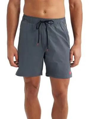 FLORENCE All-purpose Cordura Water Repellent Hybrid Shorts - Charcoal
