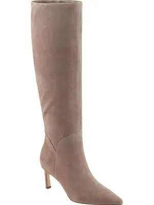 Marc Fisher Sabrina Knee High Boots - Taupe
