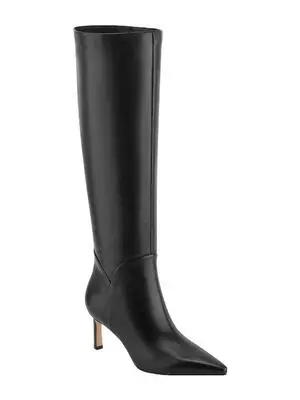 Marc Fisher Sabrina Knee High Boots - Black