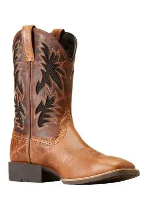 Ariat Sport Cool Venttek™ Cowboy Boots - Dark Tan/two Tone Tan