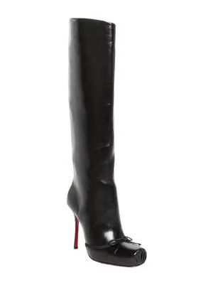 CHRISTIAN LOUBOUTIN Cassia Knee High Boots - Black
