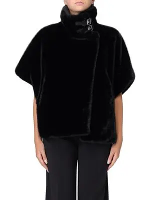 Pinko Fur Coat - Black