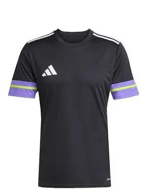 Adidas Squadra 25 Jersey Black Purple Rush Semi Solar Slime