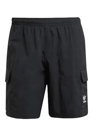 Adidas Trefoil Essentials Woven Cargo Shorts - Black