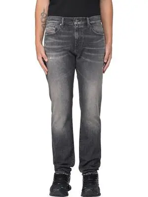 DIESEL Straight Leg Jeans - Brown