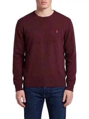 Polo Ralph Lauren Polo Ralph Lauren Crew Neck Sweater Burgundy