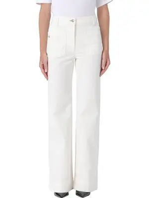 Victoria Beckham Straight Leg Jeans - White